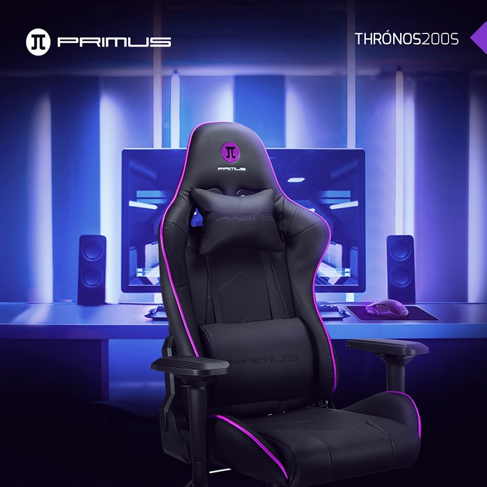 PRIMUS lanza su silla gamer THRÓNOS 200S: comodidad y ergonomía al extremo