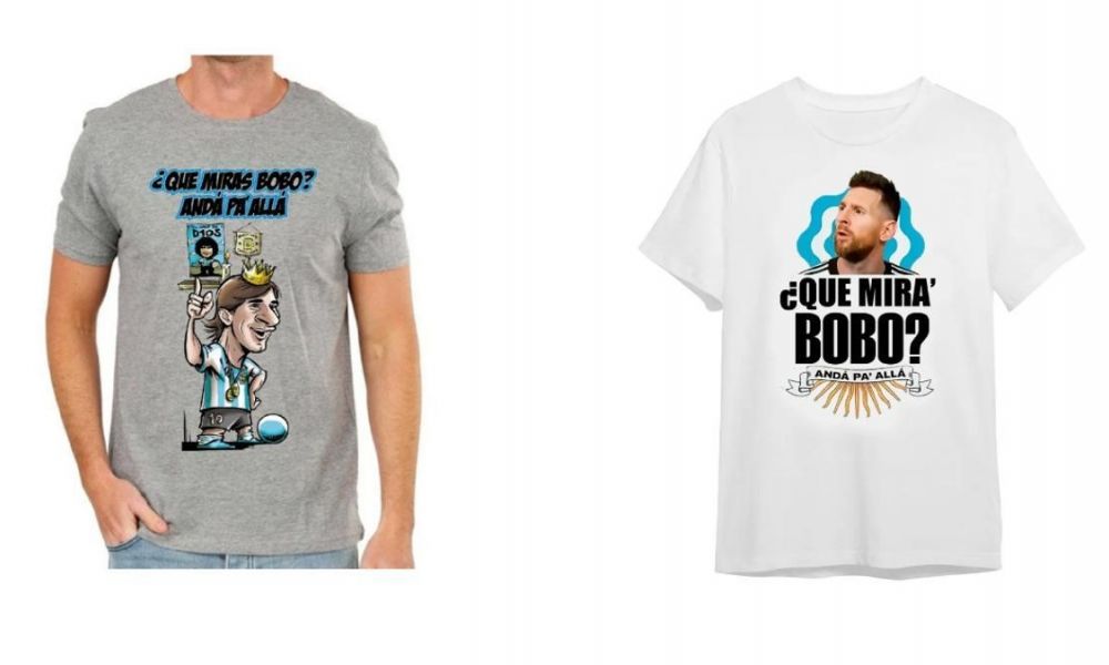 ¿Qué mirá, bobo? Andá pa allá: la frase de Messi que salió a la venta ¿Qué mirá, bobo? Andá pa allá: la frase de Messi que salió a la venta
